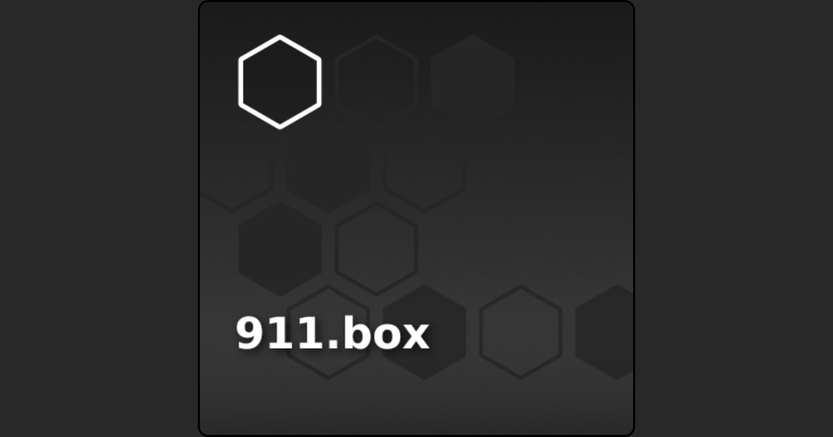 911.box - Profile | .box